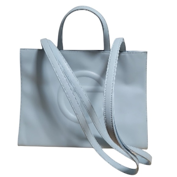 Telfar | Bags | Telfar Pool Blue Medium Tote New With Tags | Poshmark